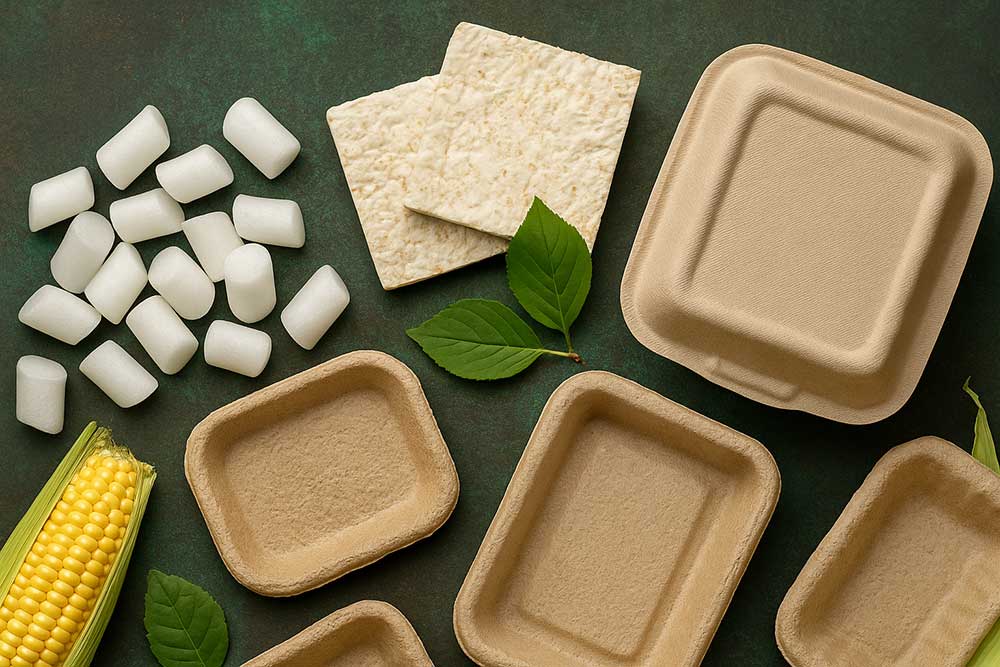 4 Key Biodegradable Packaging Materials for Food & Beverages