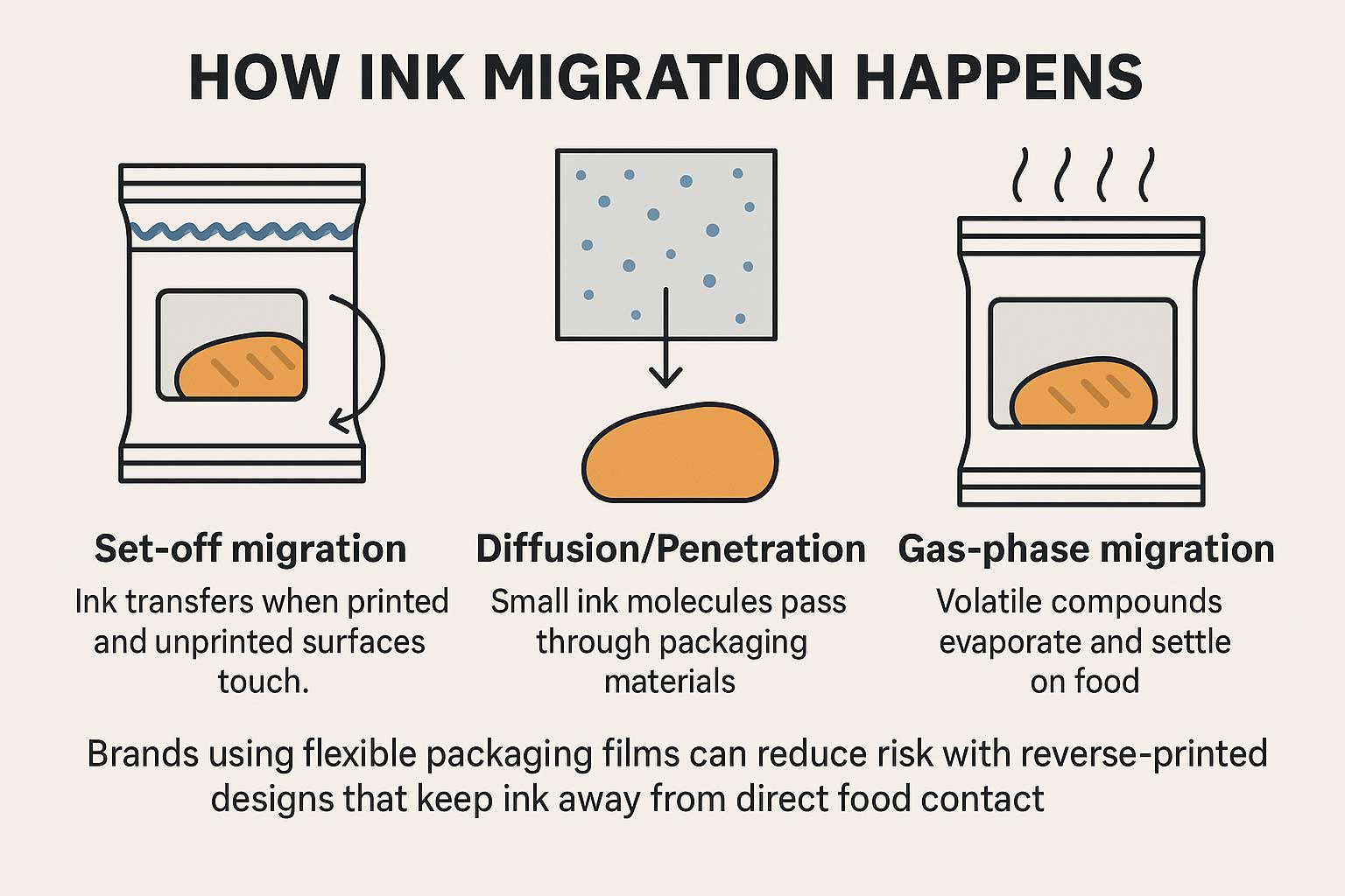 Food Packaging Ink Migration | Risks & Prevention Guide